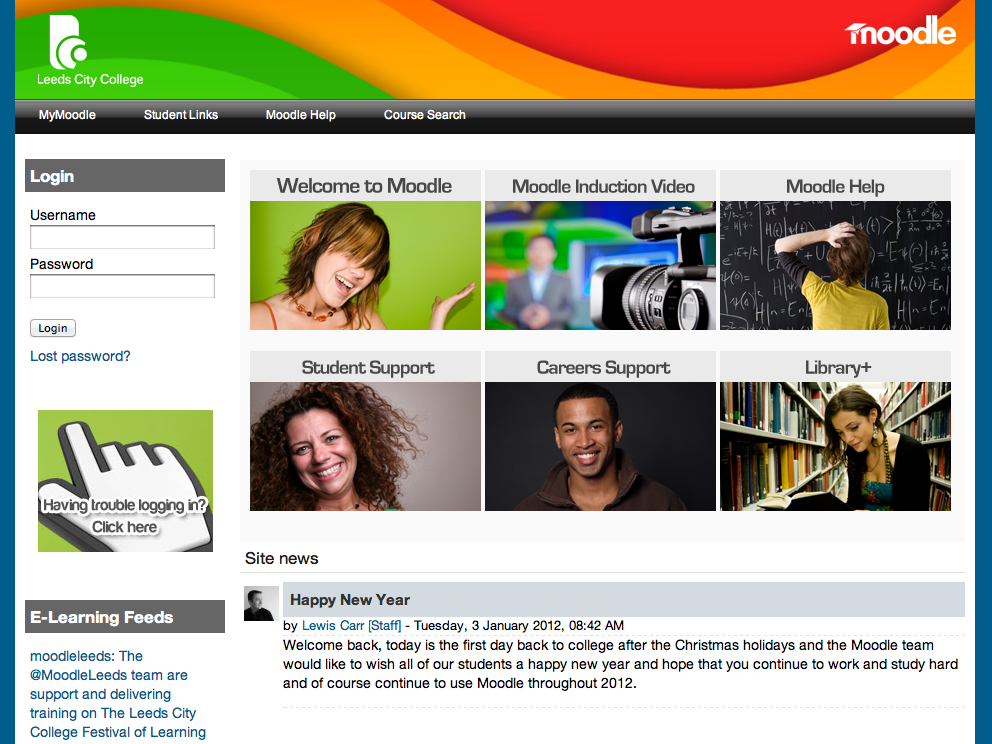Leeds City College VLE - Colour My Learning