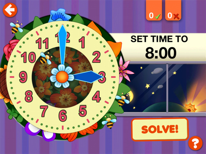 Telling the Time - iPad App Review - Colour My Learning