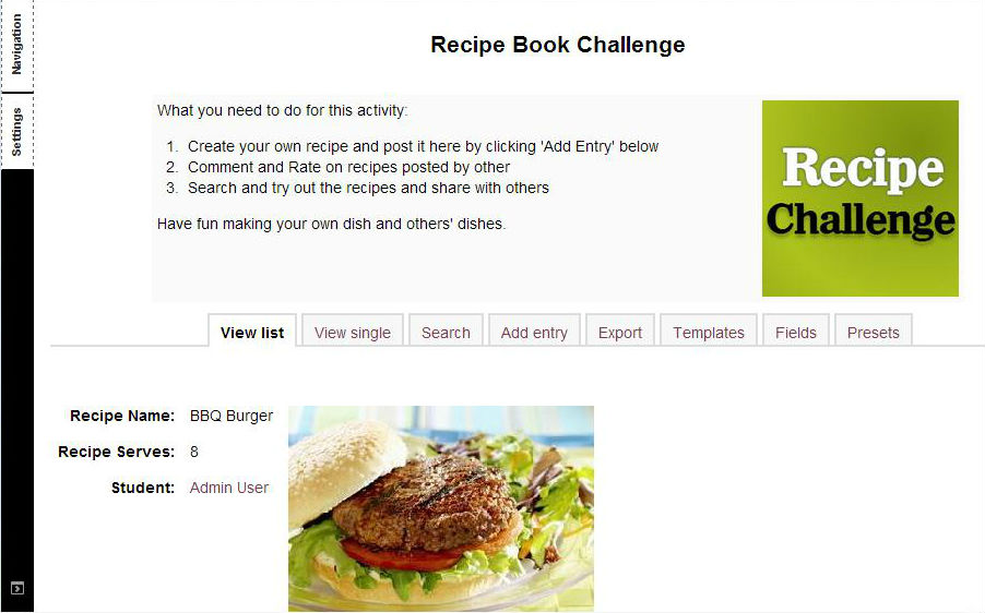 Database or Glossary in Moodle - Colour My Learning