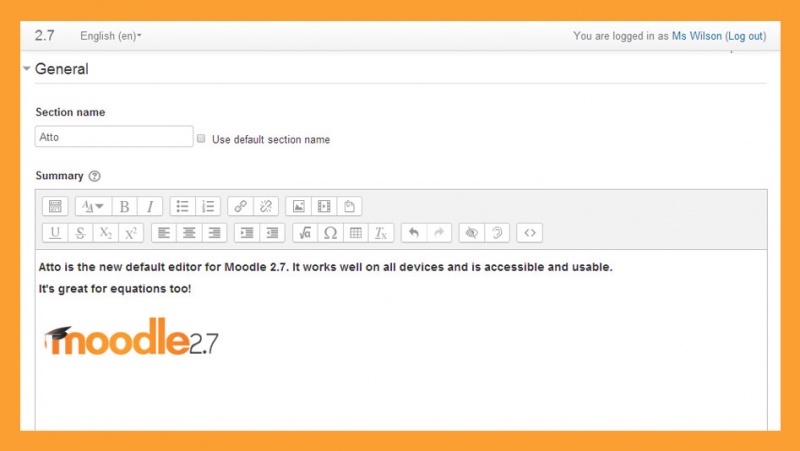 Moodle 2.7 Long Term Support Release - Colour My Learning