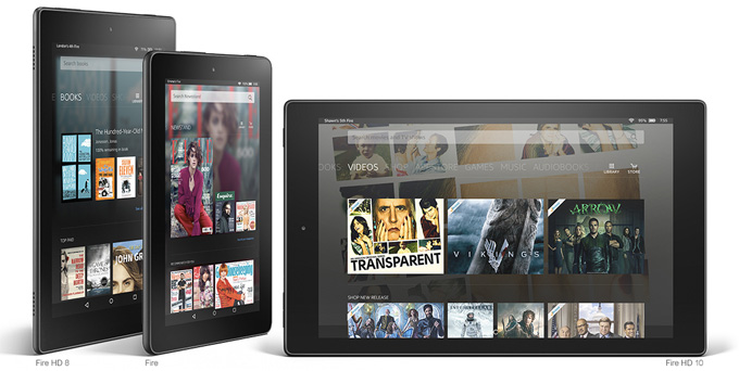 Amazon Fire and Fire HD 6, 8 and 10 - affordable tablets in all sizes ...