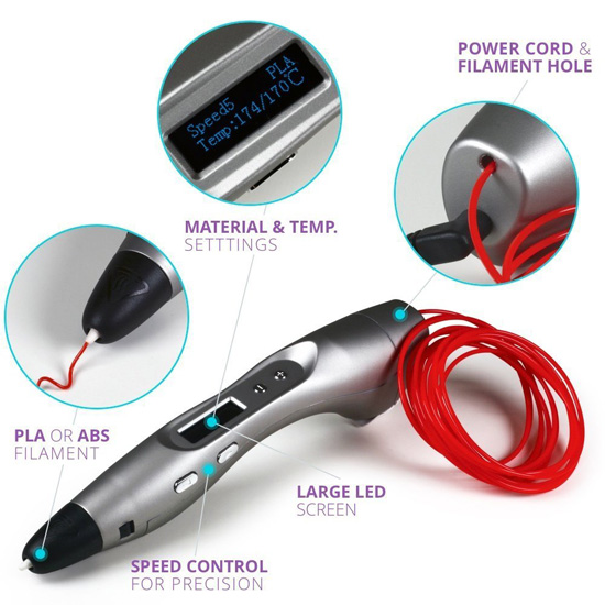 Best 3-D Pens - Draw and print your own 3-dimensional objects - Colour ...