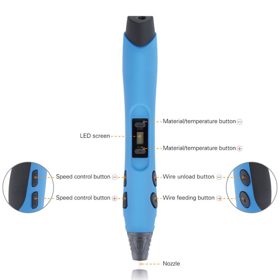 Best 3-D Pens - Draw and print your own 3-dimensional objects - Colour ...