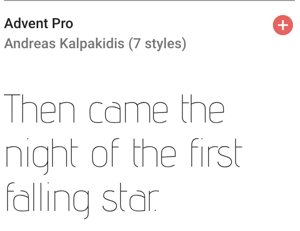 Best Modern & Contemporary Thin & Extra Light Fonts - Colour My Learning