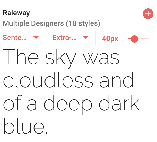 Best Modern & Contemporary Thin & Extra Light Fonts - Colour My Learning