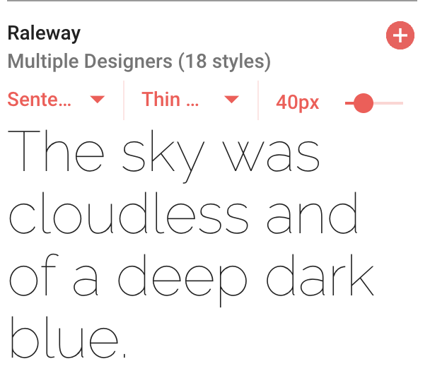 Best Modern & Contemporary Thin & Extra Light Fonts - Colour My Learning