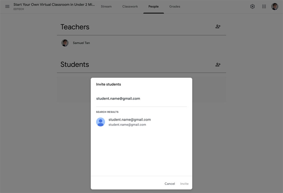 Start Your Own Virtual Classroom in Under 2 Minutes with Google ...