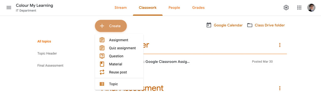 Google Classroom: When to Use the Different Assignments & How to Assign ...