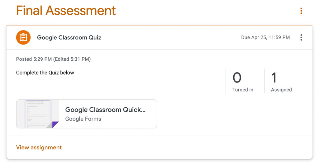Google Classroom: When to Use the Different Assignments & How to Assign ...
