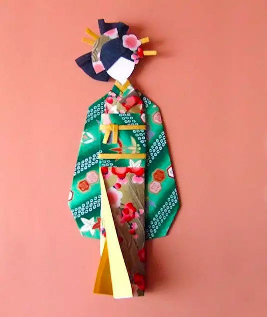 5 Best Tutorials to learn how to fold Origami Japanese Dolls - Colour ...