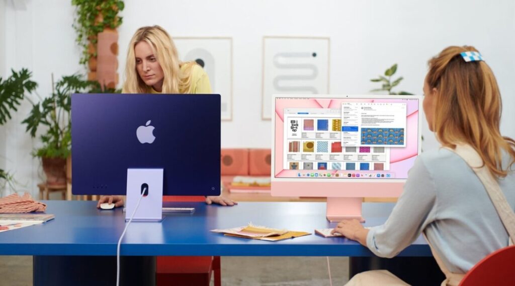 iMac 24-inch 2021 with M1 chip: A giant tablet with a stand and we love ...