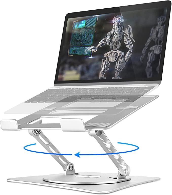 Best Height Adjustable Laptop Stands for the Desk - Colour My Learning