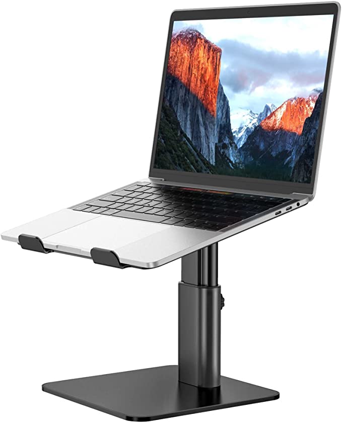 Best Height Adjustable Laptop Stands for the Desk - Colour My Learning