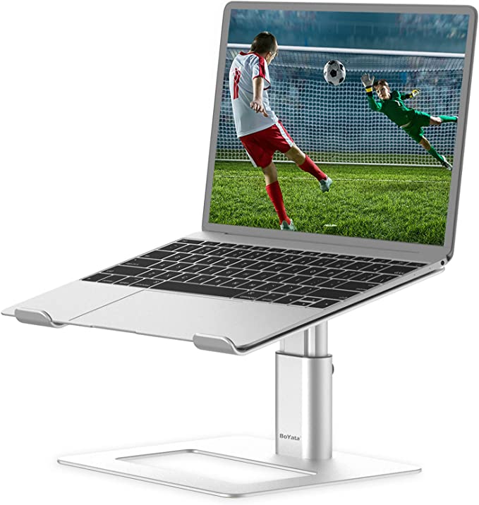 Best Height Adjustable Laptop Stands for the Desk - Colour My Learning