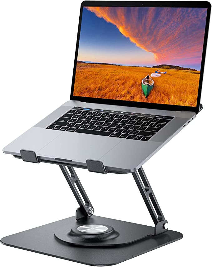 Best Height Adjustable Laptop Stands for the Desk - Colour My Learning