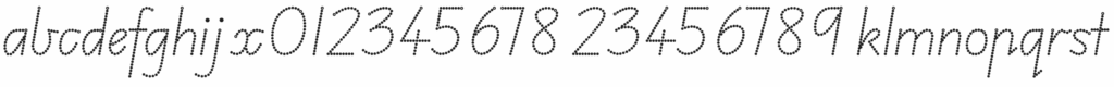 Best Dotted Fonts & Guides from Google Fonts for Handwriting Practice ...
